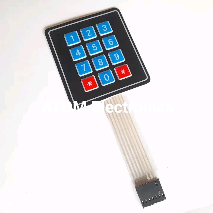 4×3 Matrix Keypad Atom Electronics 4744