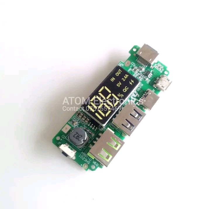 2.4A Power Bank Module – ATOM Electronics
