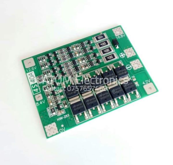 4S 40A Li-ion Battery BMS – ATOM Electronics