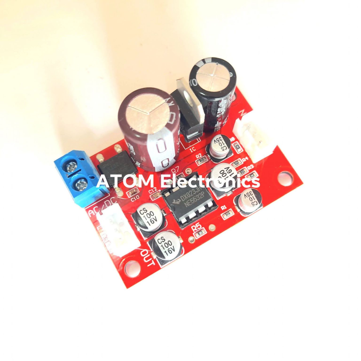 NE5532P Dynamic Mic Pre Amplifier – ATOM Electronics